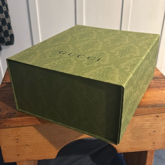 Gucci | Storage & Organization | Gucci Box With Bag And Ribbon | Poshmark